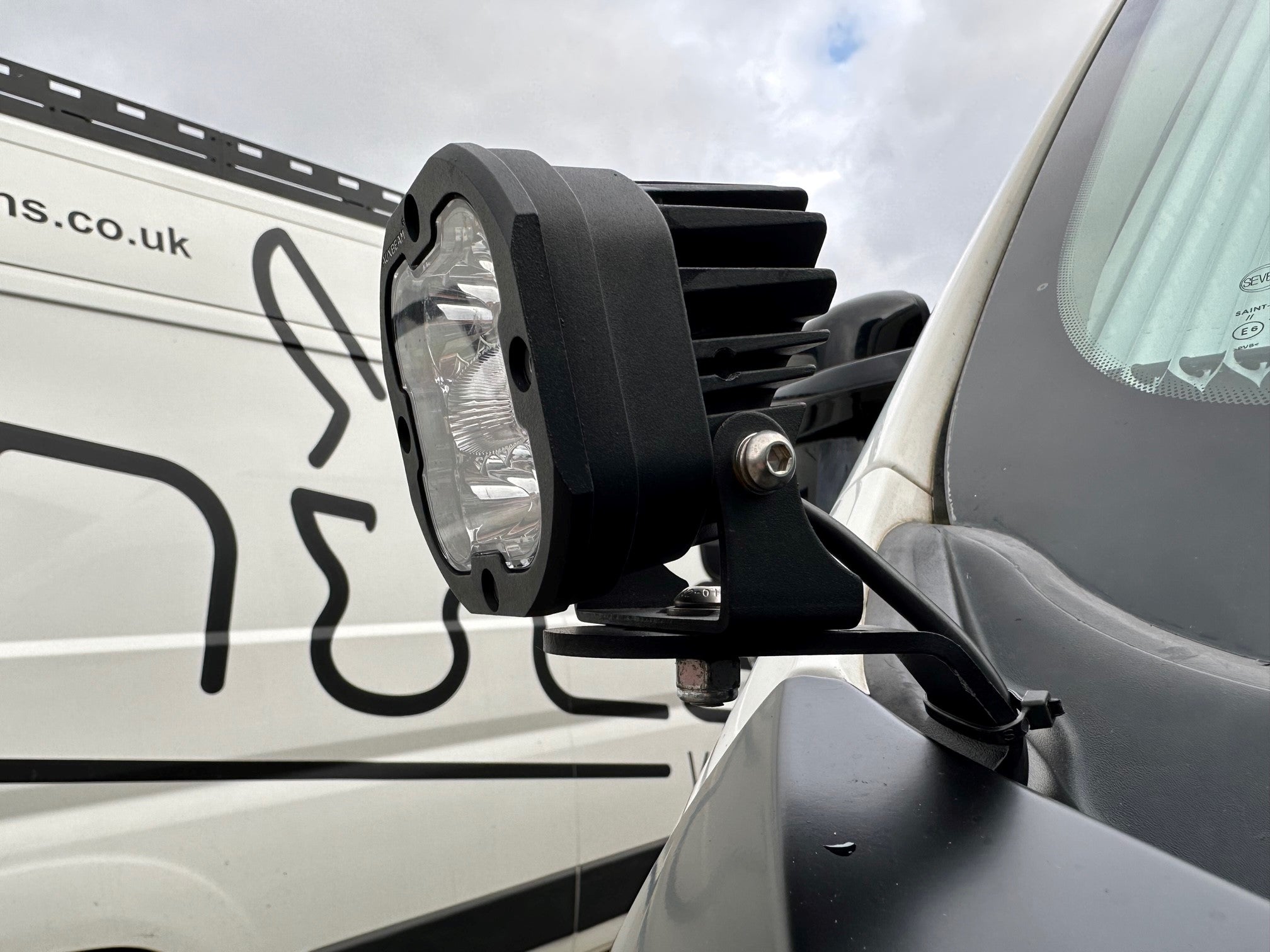 Bonnet Light Mounts for Boxer, Relay, Ducato Vans – mule vans