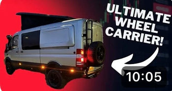 Making the ultimate van wheel carrier! Sprinter 4x4. – mule vans