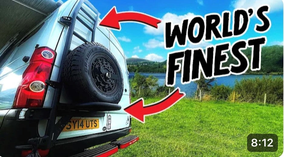 Mule Wheel Carrier featured by Urban Vanlife on YouTube – mule vans