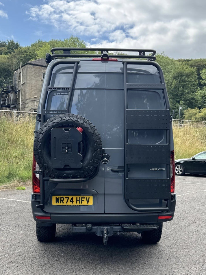 Mule Ladder Wheel Carrier Mercedes Sprinter 2018 on 907 – mule vans